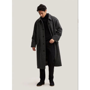 Gentle Herd | Jackets & Coats | Gentle Herd Singlebreasted 0 Wool Long ...